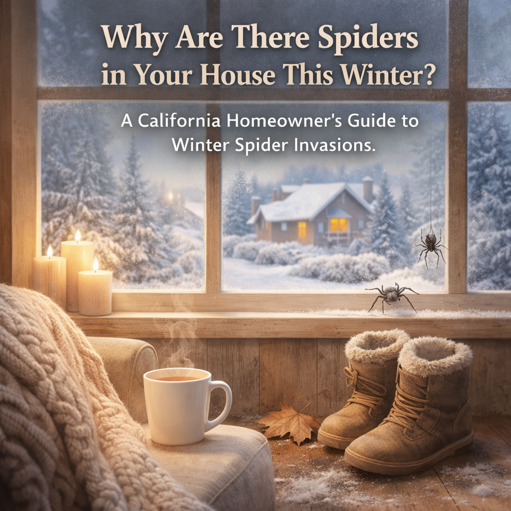 Why Are There Spiders in Your House This Winter? A California Homeowner ...